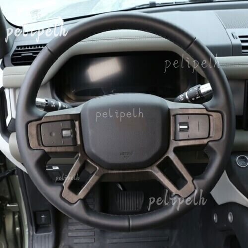 ABS Oak Wood Center Control Interior Trim Kits For Land Rover Defender ...