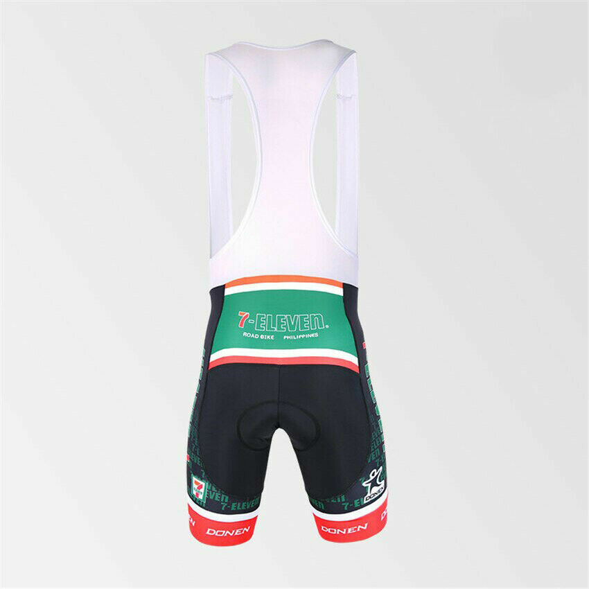 Retro 7 eleven Cycling Jersey Bib Short Set Cycling Jersey Cycling Bib ...