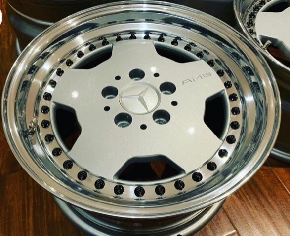 16" AMG Aero3 OZ Racing Rims 5x112 Mercedes W126 SEL C126 SEC W107 SL ...