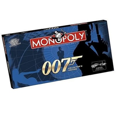James Bond 007 Monopoly Collector's Edition Family Board Game New ...