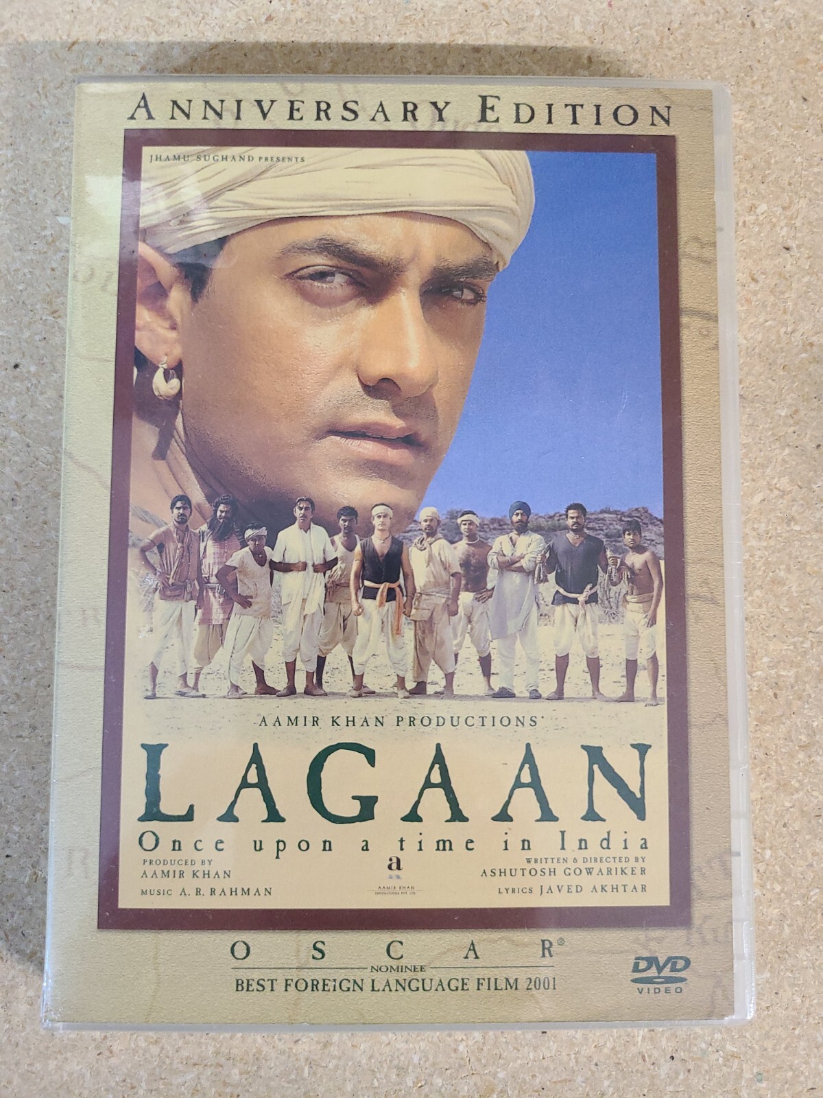 Aamir Khan Lagaan Once Upon a Time in India Anniversary Edition DVD ...