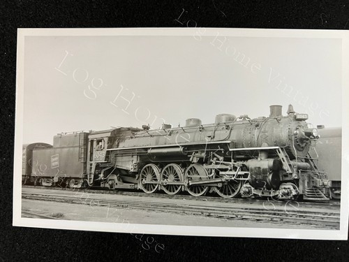 Vintage 5 X 8 B&W Photograph Canadian National Steam Locomotive #6043 ...