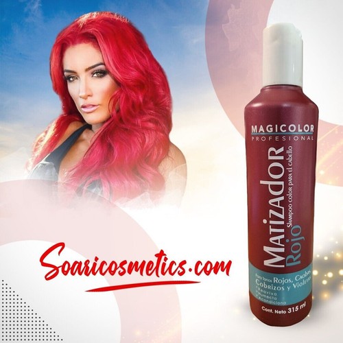 Magicolor Matizador Platinador Keratin Hair Growth Red Purple Blue ...