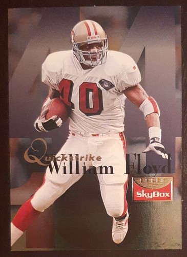 1995 Skybox William Floyd Quickstrike #Q3 Football Card | eBay