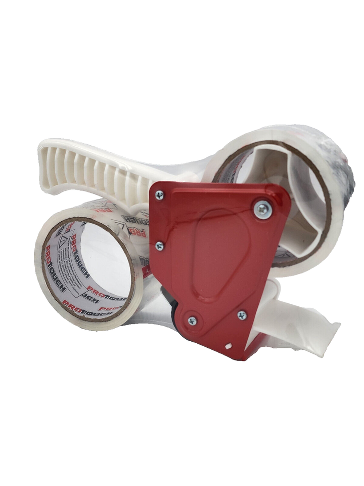 ProTouch Tape Dispenser & 2 Rolls of Clear Tape 2x50 YD | eBay