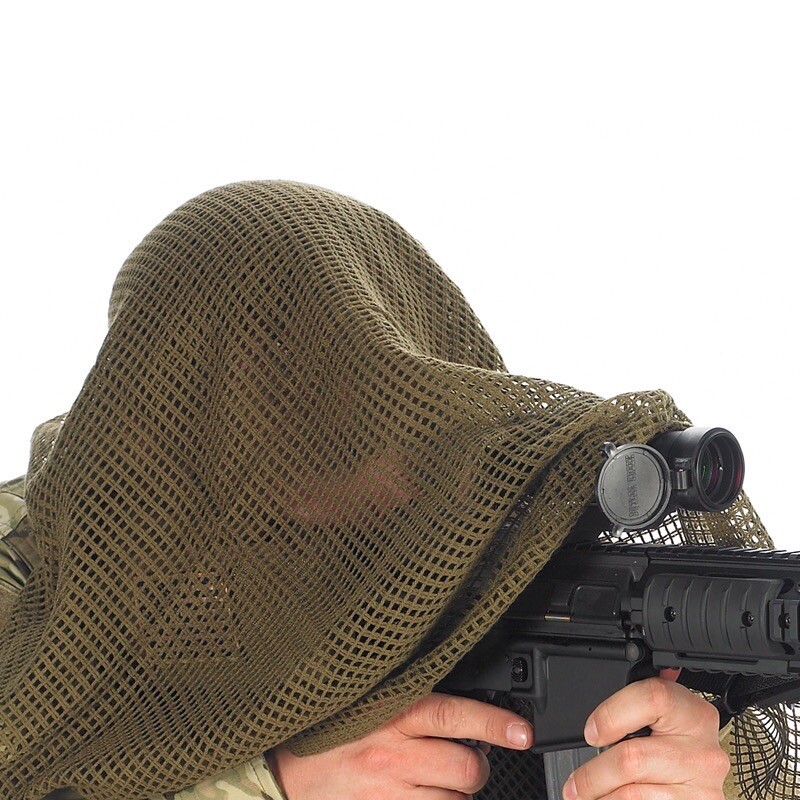 Sniper Veil Scrim Net Tactical Military Camouflage Scarf Wrap | eBay