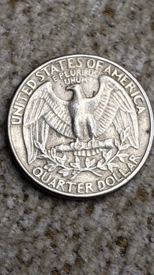 1982 D Washington Quarter Error "Liberty Error" "Filled D Mint Error ...
