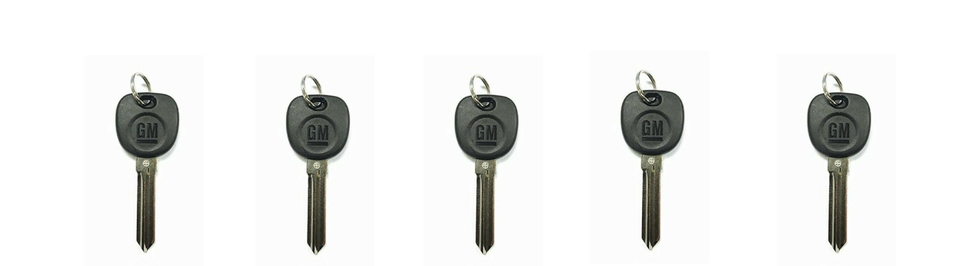 5- Genuine Strattec GM Circle Plus 46 Crypto Transponder Key 23372322 ...