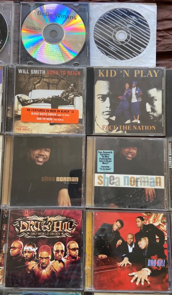 40 Male Rap Hip Hop R&B & Soul Music CD’s Lot | eBay