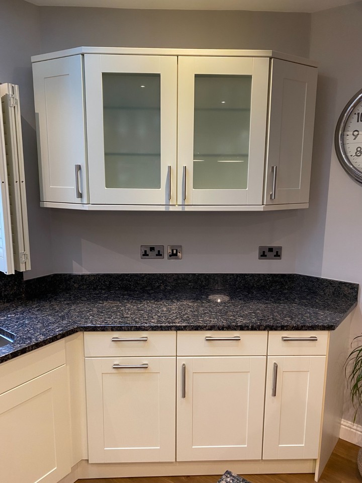 Used Kitchen units and granite worktops. Hacker. 16 years old. No ...