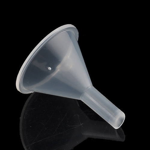 50pcs/Pack Mini Plastic Filling Funnel For Atomizers Perfume Diffuser ...
