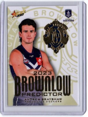 2023 Select Footy Stars Gold Brownlow Predictor - Andrew Brayshaw #202/ ...