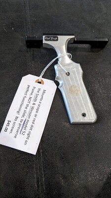 VINTAGE SMITH & WESSON CAL GRIP MODEL 52 FRAME MOUNTS A SCOPE NO SCREWS ...