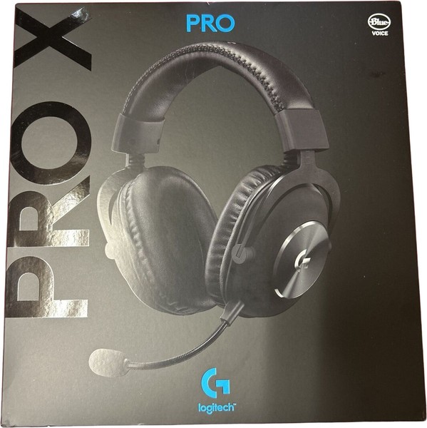 Logitech PRO X USB Wired Gaming Headset - Black (981-001260) for sale ...