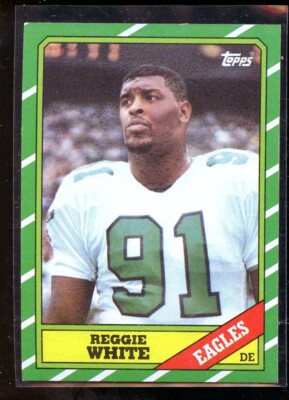 1986 TOPPS #275 REGGIE WHITE EAGLES ROOKIE NRMINT A03742 | eBay