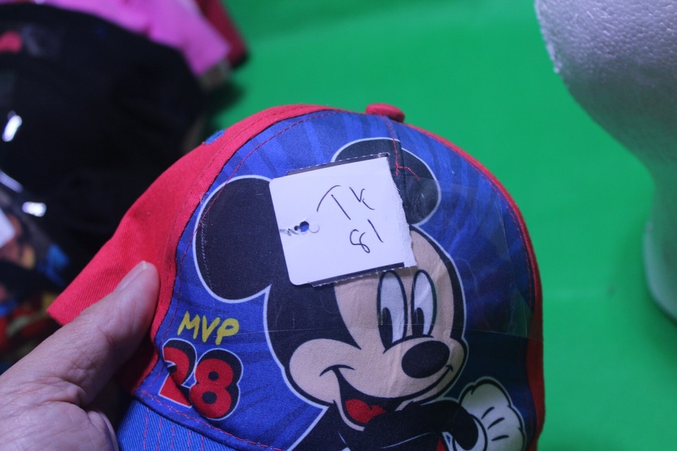 Disney Youth Kids Mickey Mouse MVP 28 Baseball Cap Hat Red and Blue ...