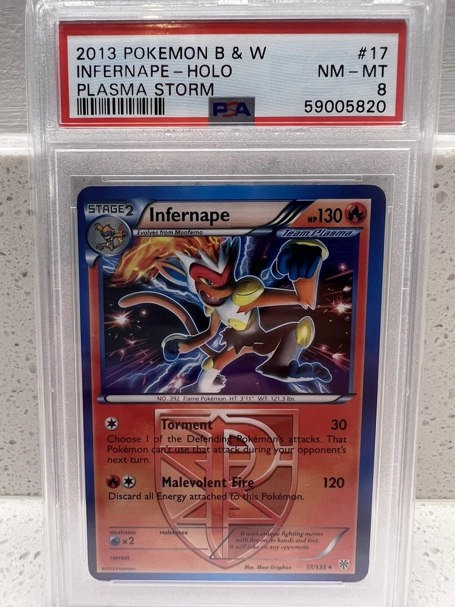 Pokemon Team Plasma Infernape Cards