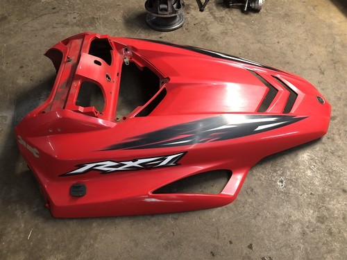 Yamaha RX1 RX10 Warrior Mountain Rage Vector 03 04 05 OEM Red Hood ...