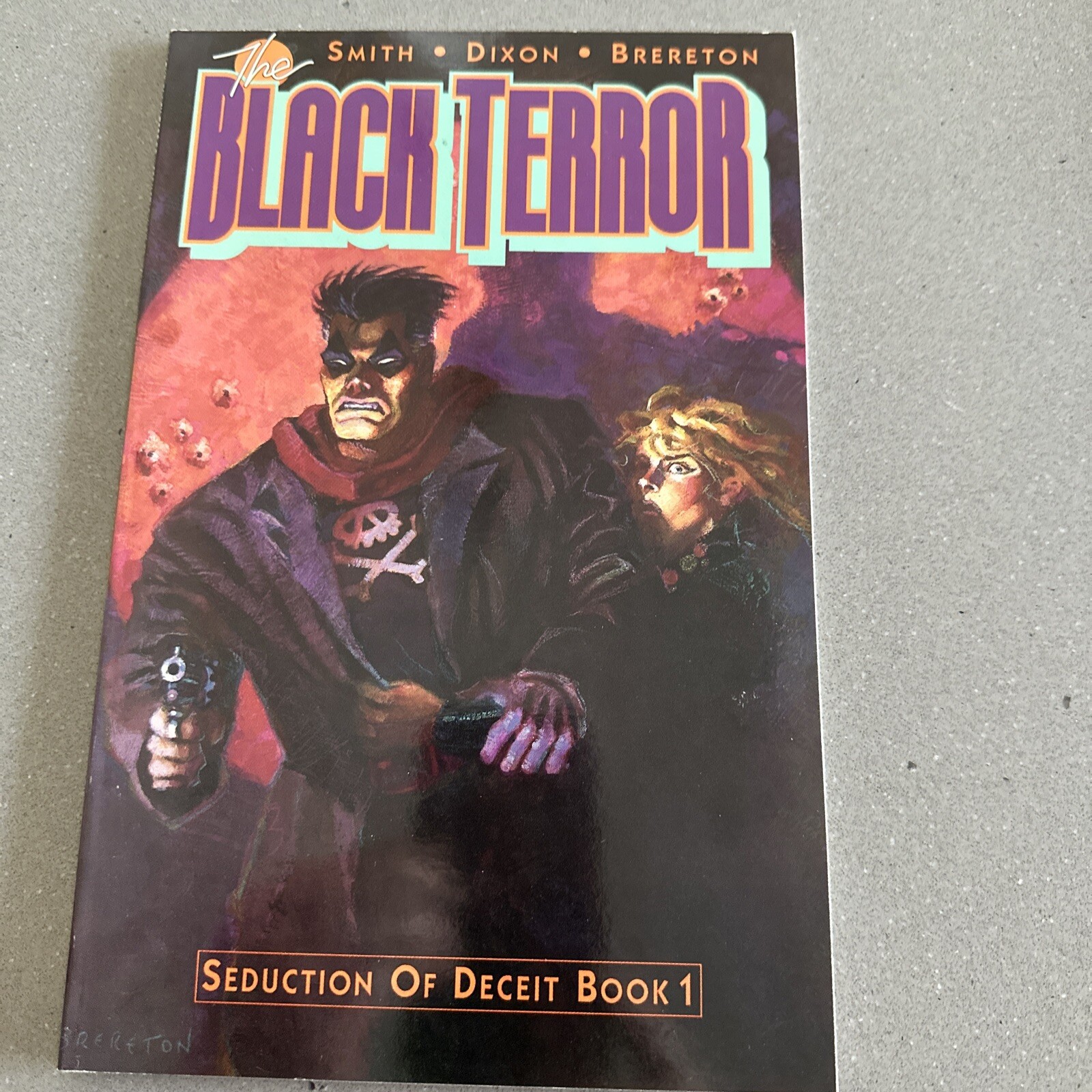 The black terror seduction of deceit book 1 Eclipse Comics | eBay