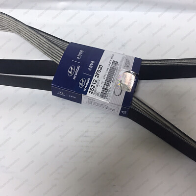 25212 2F020 Genuine RIBBED BELT-V For Hyundai NEW SANTAFE | eBay