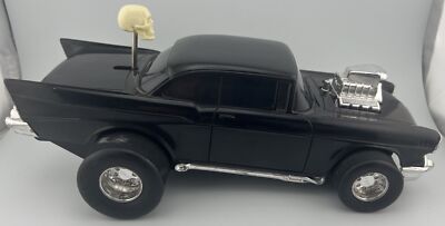 Matchbox 1985 Pro Street Hot Rod 1957 Chevy Dragster Skull Shifter ...