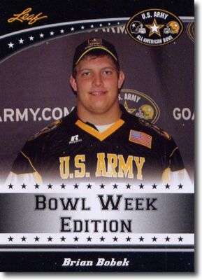 (25) 2011 BRIAN BOBEK Leaf US Army All-American RCs OHIO STATE | eBay