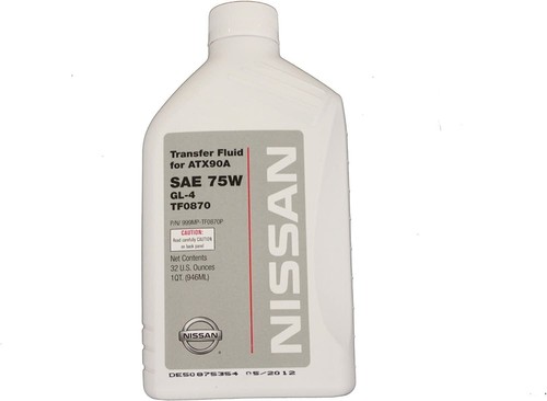 New Genuine Nissan Transfer Case Fluid TF0870 1 Quart OE 999MPTF0870P ...