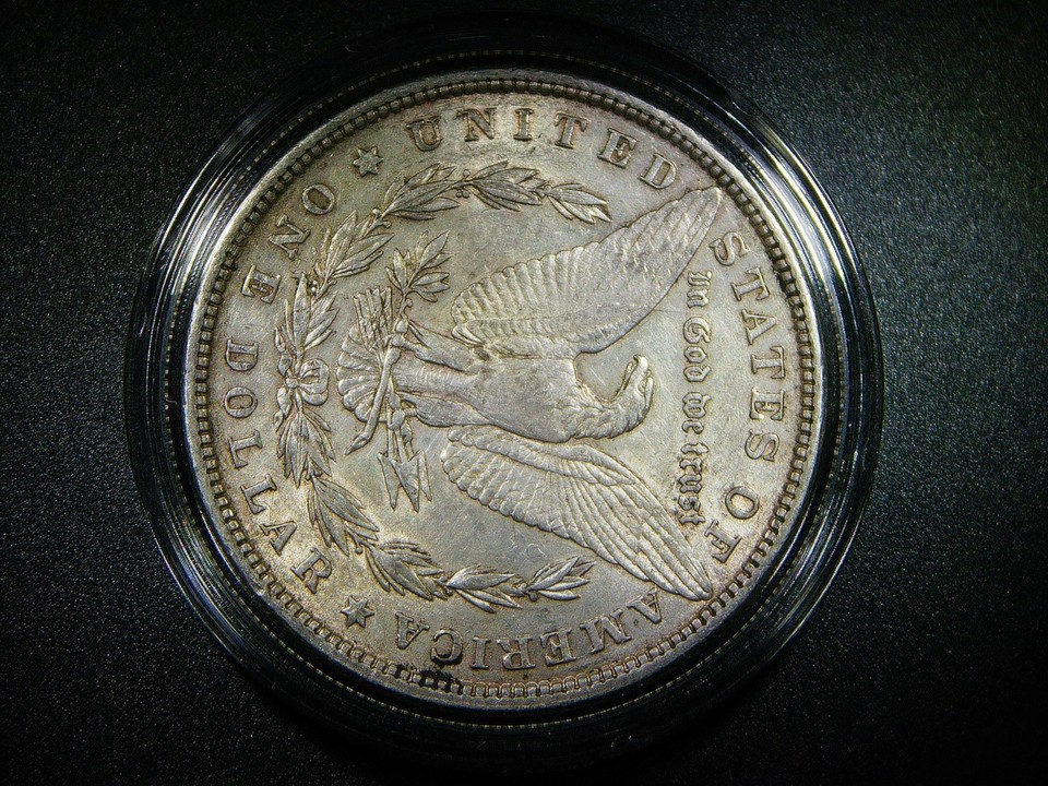 VF 1879 MORGAN SILVER DOLLAR NICE VF DETAIL COLLECTOR GRADE COIN M-1443 ...