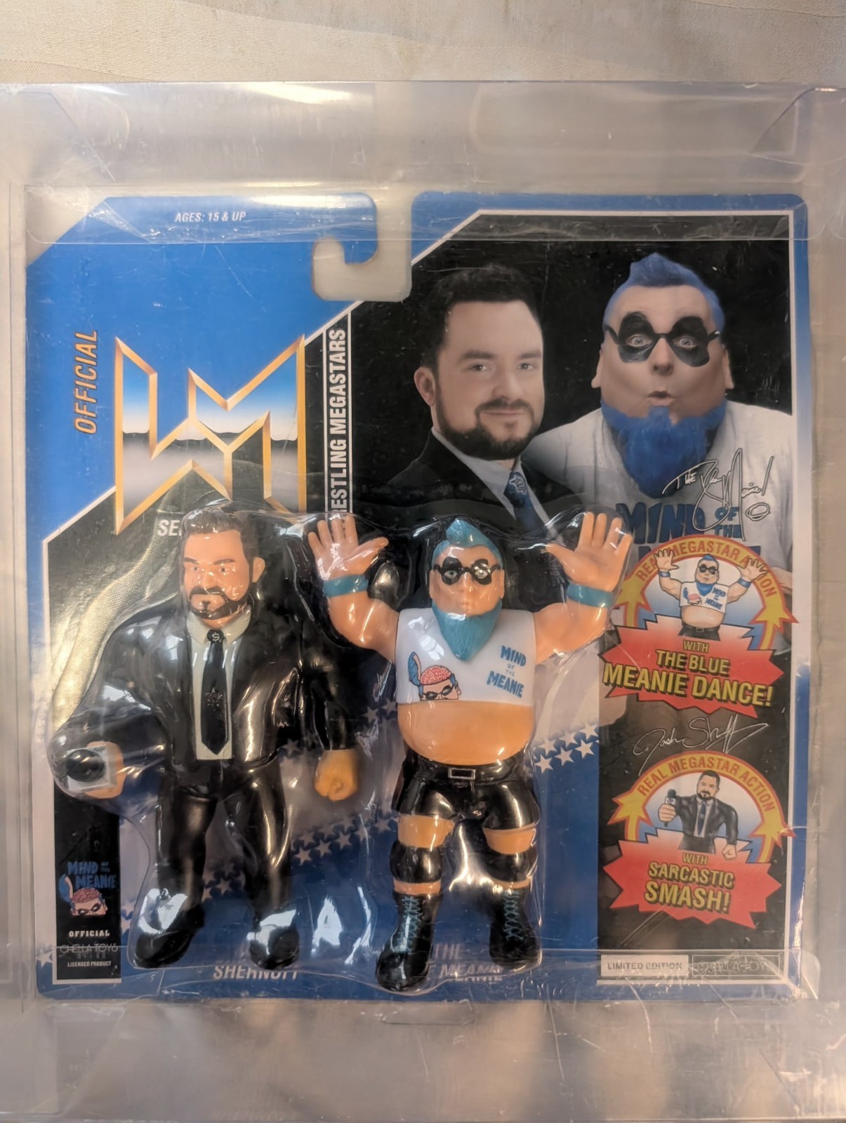 CHELLA/EPIC - WRESTLING MEGASTARS - 2-PACKS Josh Shernoff / Blue Meanie ...