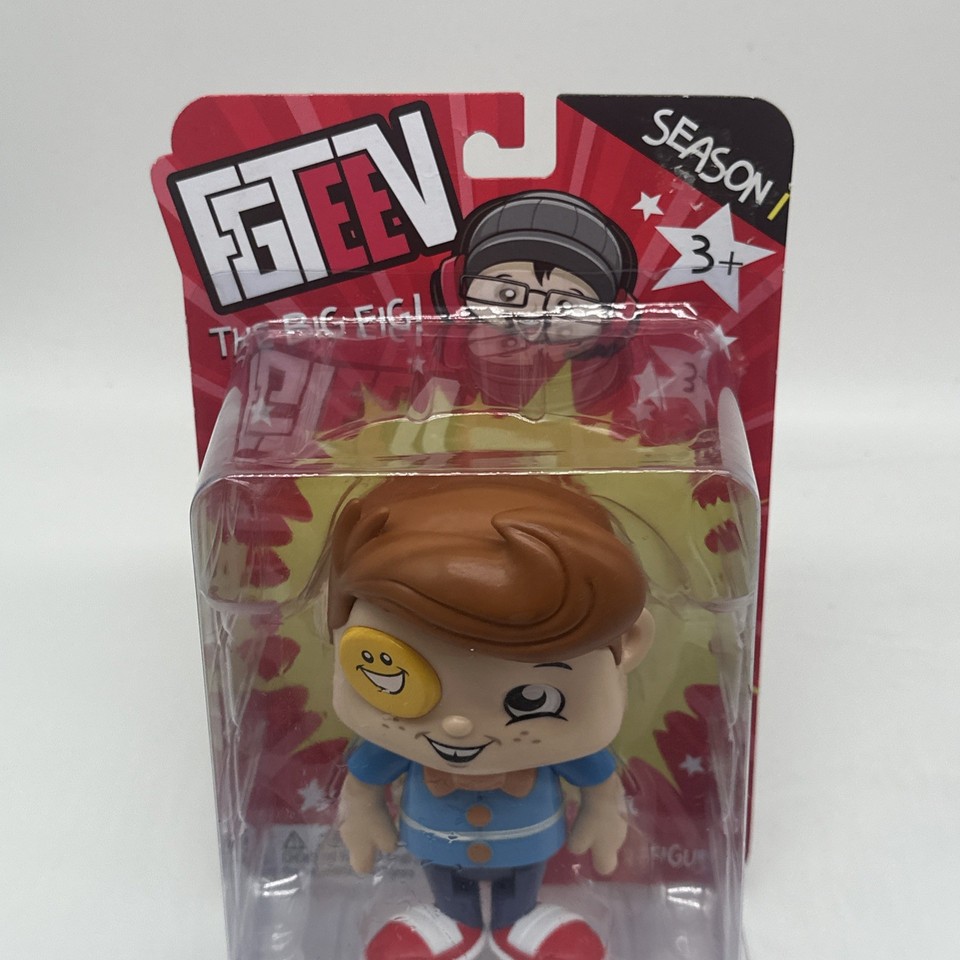 FGTeev The Big Fig Season 1 Lot of 3- 6" Fig. mEGGz, Funnel Boy, Postal ...