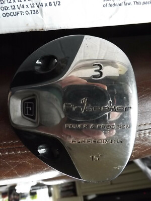 Power & Precision PINSEEKER Fairway 3 WOOD 15* RH Regular flex Graphite ...