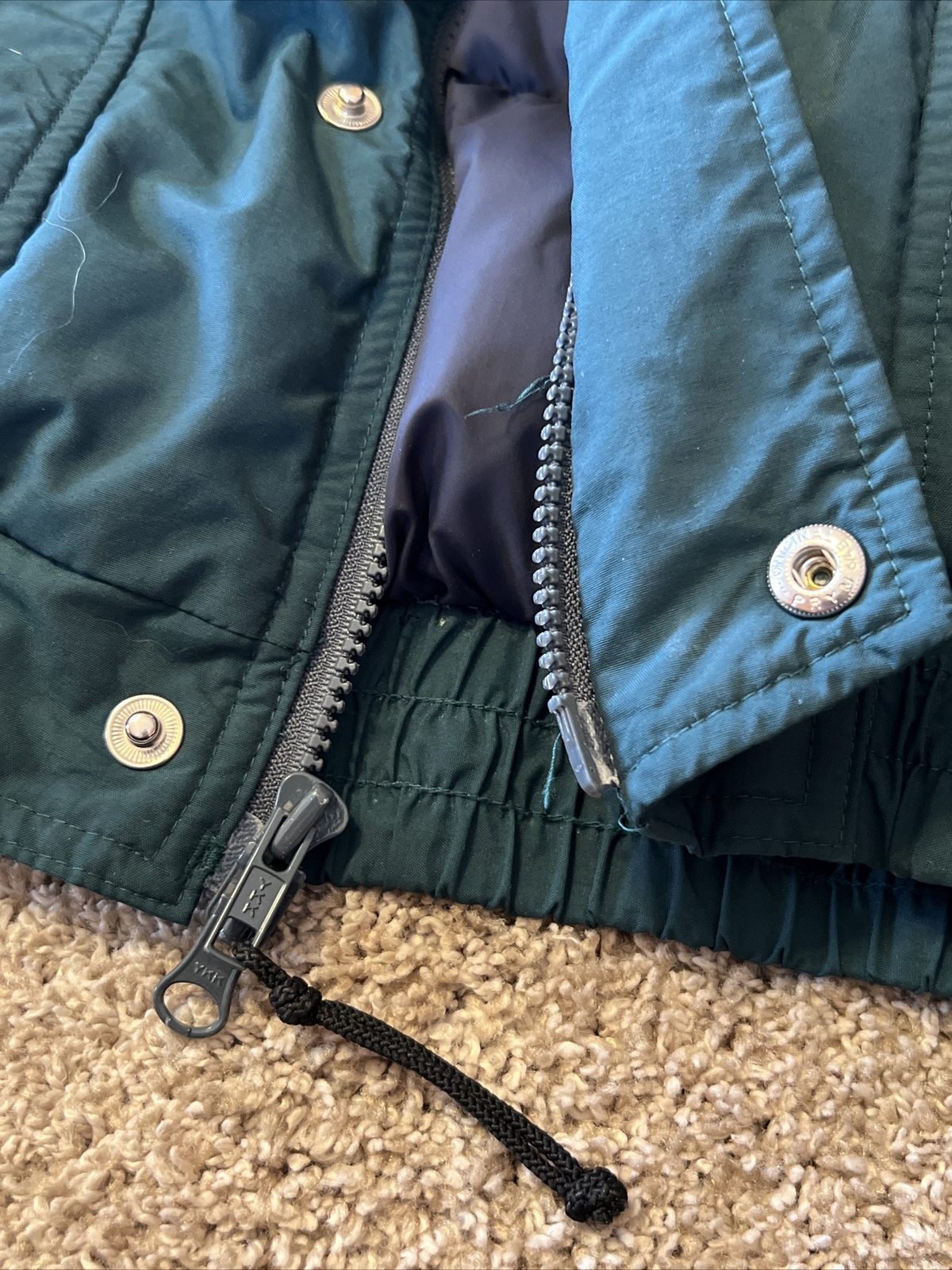 Vintage REI Goose Down Puffer Vest Mens Dark Teal Gre… - Gem