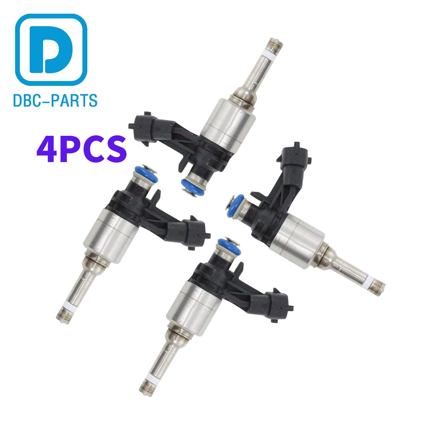 New Set of 4 Fuel Injector Fit for 2012-2015 Kia Rio Soul FJ1146 35310 ...