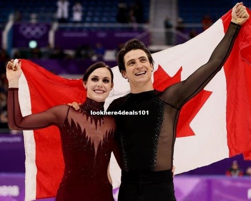 OLYMPICS 2018 Photo 8x10 Tessa Virtue Scott Moir Gold Medal Canada | eBay