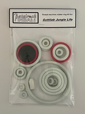 1972 Gottlieb Jungle Life Pinball Machine Rubber Ring Kit | eBay