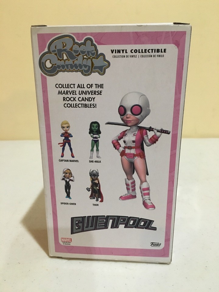 Funko Rock Candy GWENPOOL 2017 SDCC Exclusive Marvel Vinyl Figure New ...