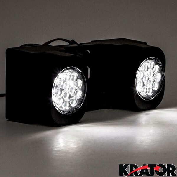 24 LED SUV/4x4/Truck Trailer Tow Hitch Receiver Rear Reverse Back Up ...