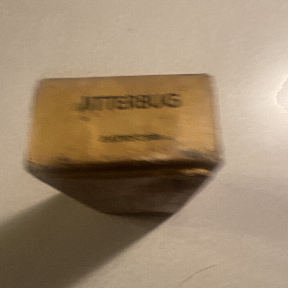 Vintage Fred Arbogast Jitterbug Lure R&W Original Akron OH In Box | eBay