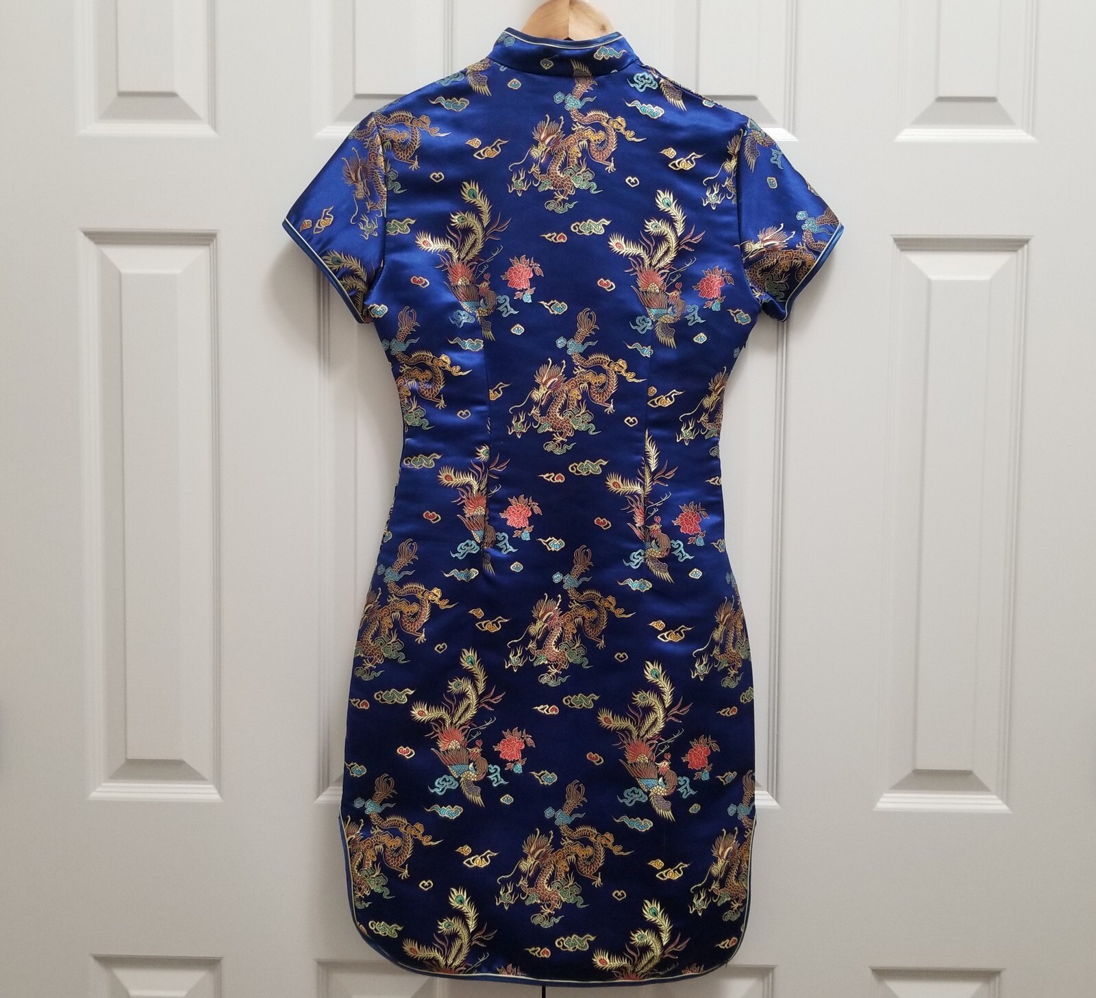 Women's Silk Bitablue Chinese Cheongsam Qipao Dragons… - Gem