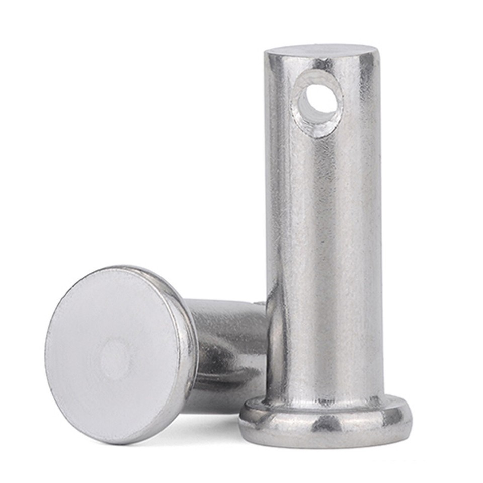 8mm 10mm Clevis Pin 304 Stainless Steel Hinge Pin M8 M10 | eBay UK