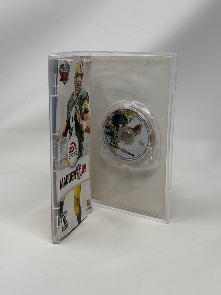 Madden NFL 09 2009 PlayStation Portable PSP Complete CIB Tested Works ...