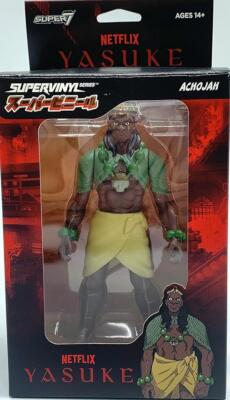Super 7 Netflix Anime Yasuke Supervinyl Action Figure (Achojam 6 inches ...
