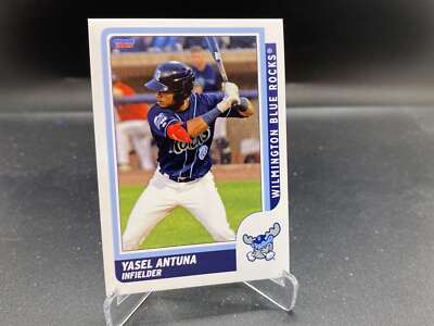 Yasel Antuna 2021 Choice NNO Wilmington Blue Rocks Nationals | eBay
