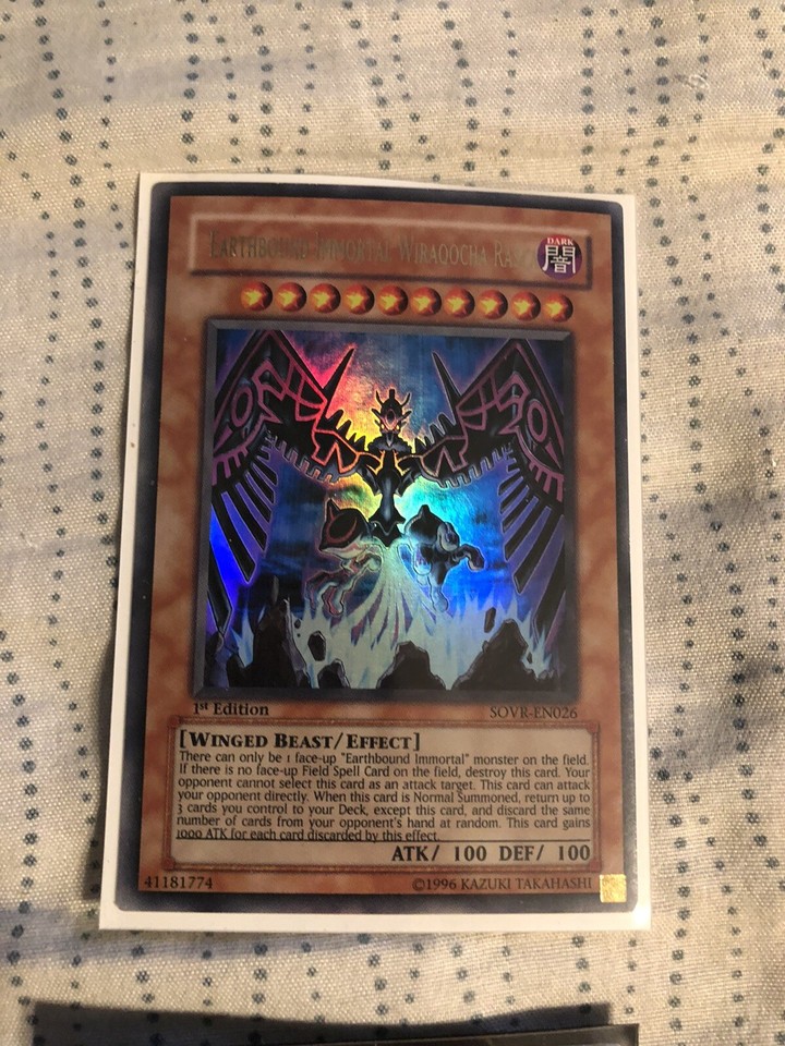 Yugioh 5Ds Earthbound Immortals 1st Edition collection | eBay