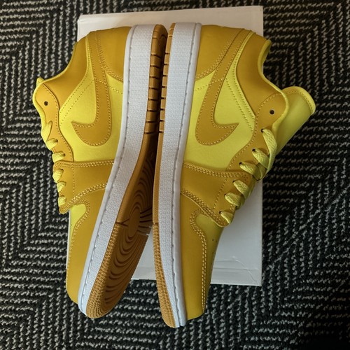 Size 10 - Air Jordan 1 Low Yellow Strike W | eBay