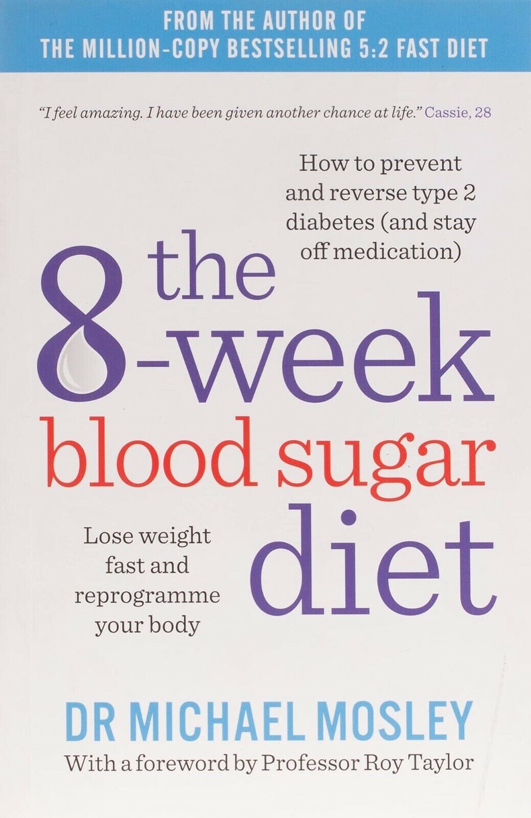 Michael Mosley 2 Books Collection Set 8 Week Blood Sugar Diet, Fastdiet ...