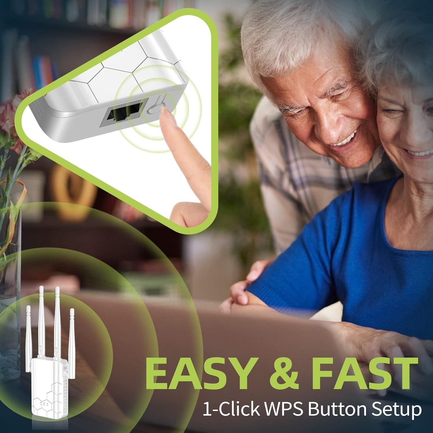 NETGEAR EX2700 300 Mbps WiFi Range Extender - EX2700-100PAS for sale ...