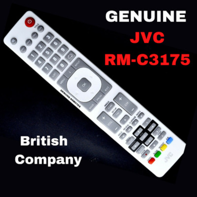 New White RM-C3175 Genuine JVC TV Remote Control For LT-50C550 ...
