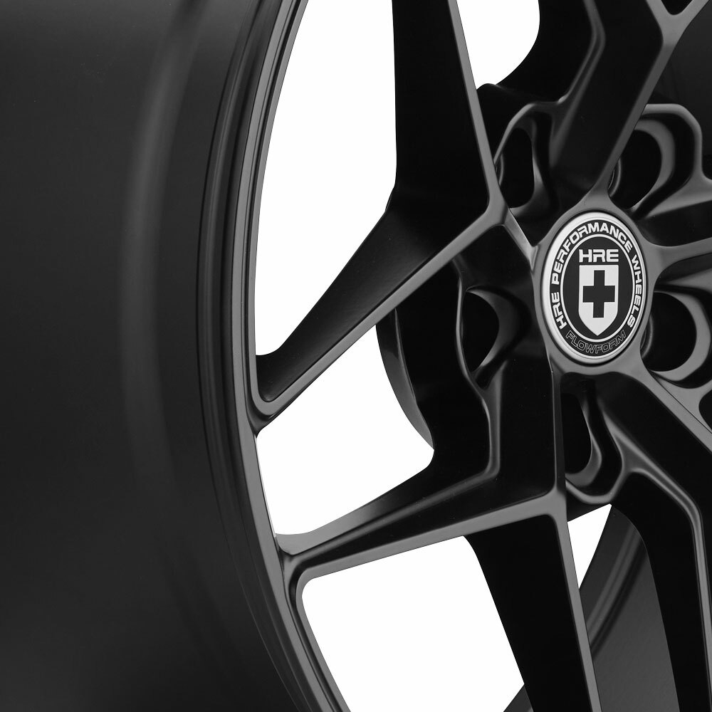 20" HRE FF11 Black 20x8.5 Forged Concave Wheels Rims Fits Tesla Model S ...
