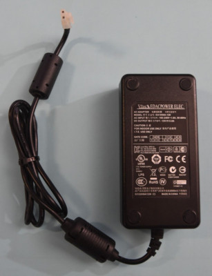 Edac AC Adapter EA1050A-120 Power Supply 12V 5A 2Pin Connector w ...